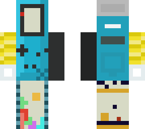 Gameboy Color Turquoise | Minecraft Skin