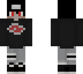 Jay/Naruto character sharingan | Minecraft Skin