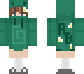 karl jacobs frog hoodie | Minecraft Skin