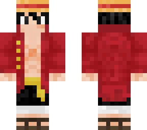 luffy timeskip | Minecraft Skin