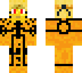 Kurama Form Minecraft Skins