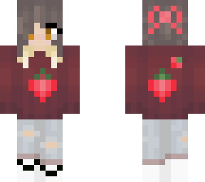 strawberry skin | Minecraft Skin