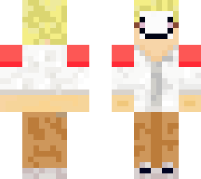 Tommyinit with dream mask | Minecraft Skin