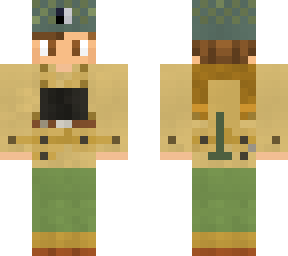 US Infantry Omaha Beach | Minecraft Skin