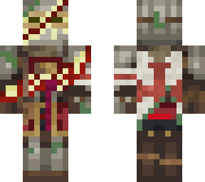 zombie knight | Minecraft Skin