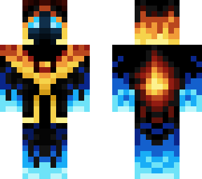 Blue Blaze Minecraft Skins