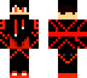 Red Cool Skin | Minecraft Skins