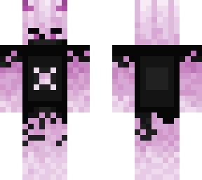 Corrupted Enderman (humanized) | Minecraft Skin