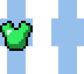 Emerald chest plate | Minecraft Skin