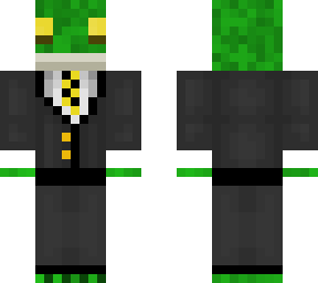 Frog in Suit | Minecraft Skin