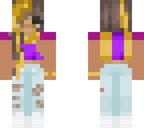 Golden String!! | Minecraft Skin