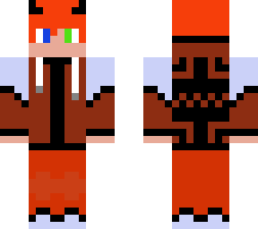 fire ice demon | Minecraft Skins