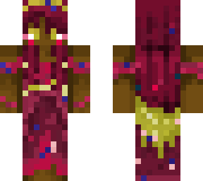 Nether Princess Minecraft Skins