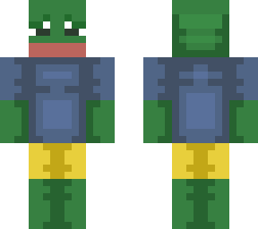 pepe 4d | Minecraft Skins
