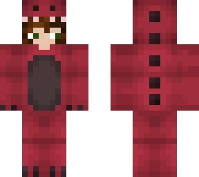 red dino | Minecraft Skin