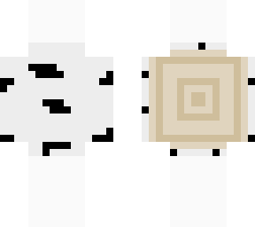 Smooth texture pack birch wood | Minecraft Skin