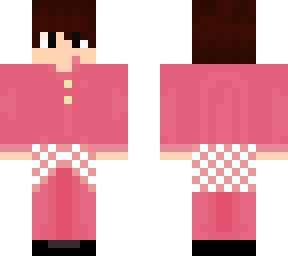 baju melayu pink | Minecraft Skin