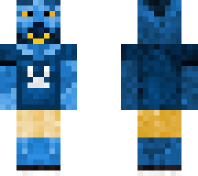 Blue bull | Minecraft Skin