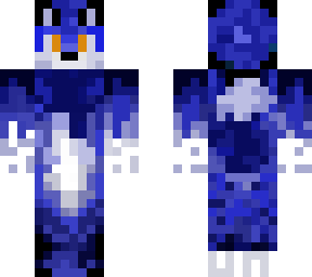 Blue Wolf | Minecraft Skin