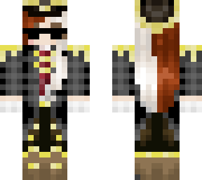 Captain puffy skin | Minecraft Skin