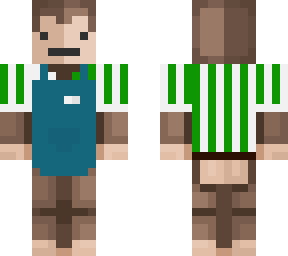 cashier monke | Minecraft Skin