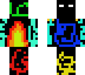 Elemental Steve | Minecraft Skin