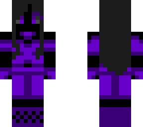 endergirl female girl enderfemale enderman ender | Minecraft Skins