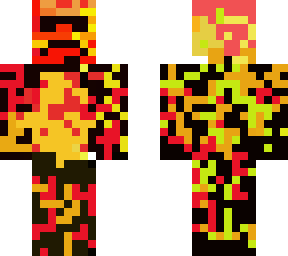 Fire skin | Minecraft Skin