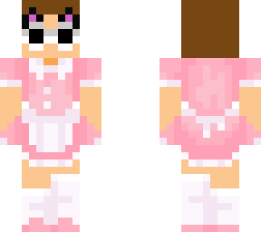 GOGY IN A MAID DRESS WITH CAT EARS | Minecraft Skin