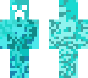 ice creeper | Minecraft Skin