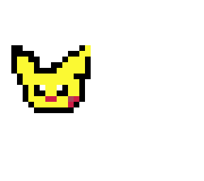 Pichu pixel art | Minecraft Skin