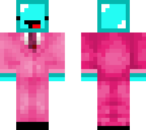 pink suit skeppy | Minecraft Skin