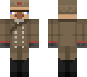 russian illager with blue eyes | Minecraft Skin