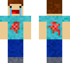 sad steve | Minecraft Skins