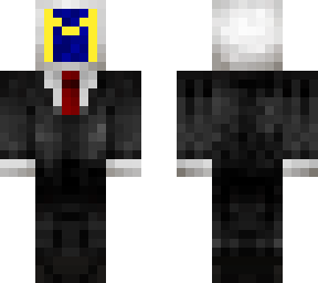 Slender Moon Man | Minecraft Skin