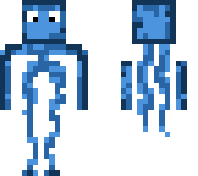 Squid Man 1 | Minecraft Skin