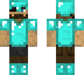 The armour smith ( effects/second layer) | Minecraft Skin