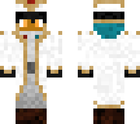 White Royal Robes | Minecraft Skin