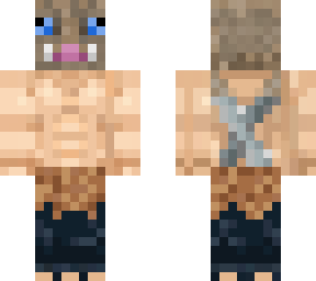 Inosuke Hashibira Minecraft Skins
