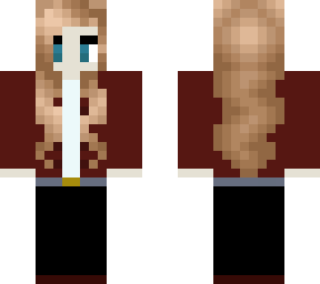 Nether Girl Casual Girl Minecraft Skins