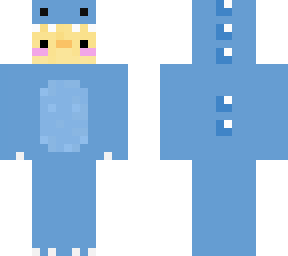 blue dino chicken | Minecraft Skin