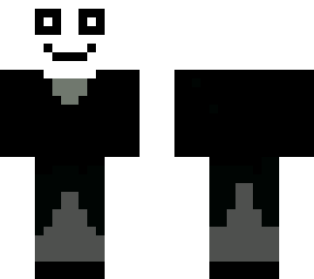 gaster past | Minecraft Skin