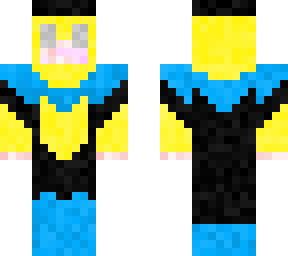 Invincible Blue Suit | Minecraft Skin