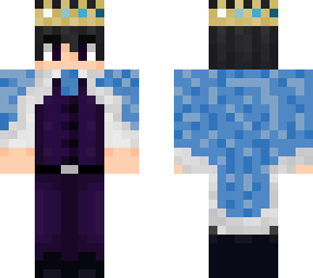 king blue boiii | Minecraft Skin