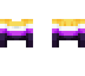 Non-Binary Pride Sweater | Base | Minecraft Skin