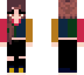 not me making a outfit im wearing irl | Minecraft Skin