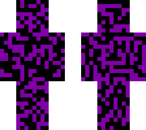 Purp qr code | Minecraft Skin