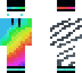 Rainbow Bro | Minecraft Skin