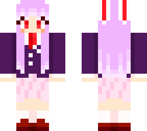Touhou Eiyashou - Reisen Udongein Inaba | Minecraft Skin