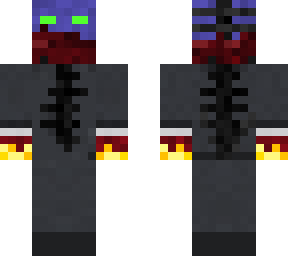Wither Skeleton Blaze Phantom Fusion | Minecraft Skin